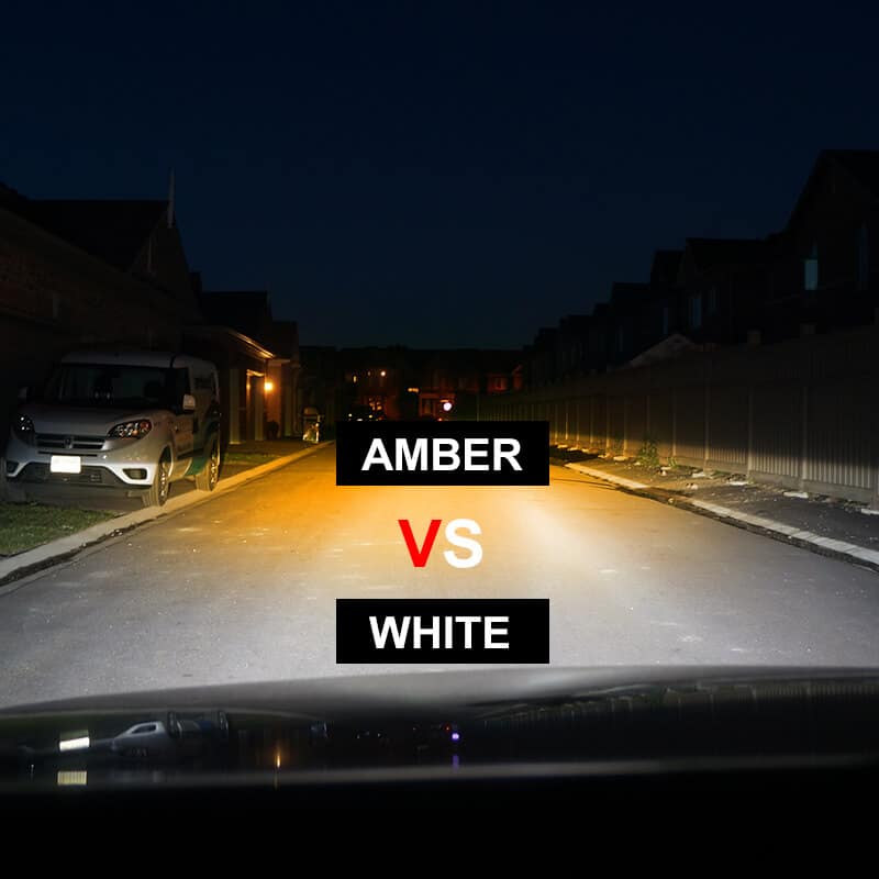 Explore: The Difference Between Amber and White Off-Road Lights - TEEHON